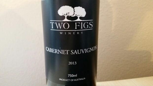 2014 Two Figs Winery Cabernet Sauvignon, Australia, New South Wales ...