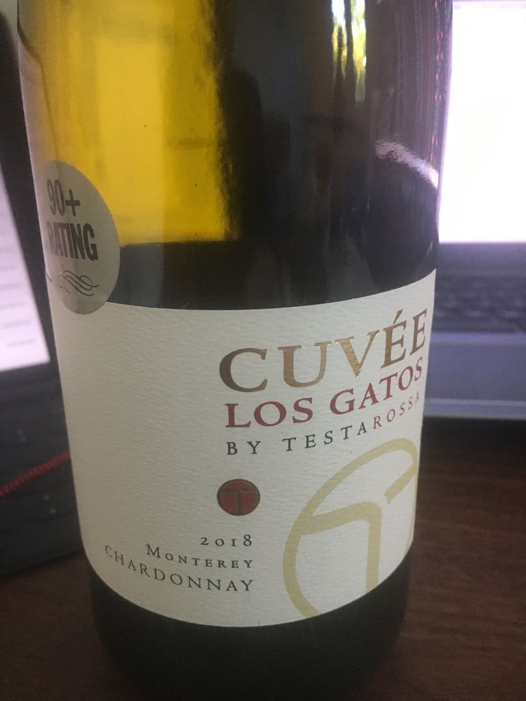 2021 Testarossa Chardonnay Cuvée Los Gatos, USA, California, Central ...