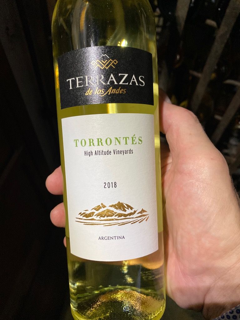 2019 Terrazas de Los Andes Torrontés, Argentina, Mendoza - CellarTracker