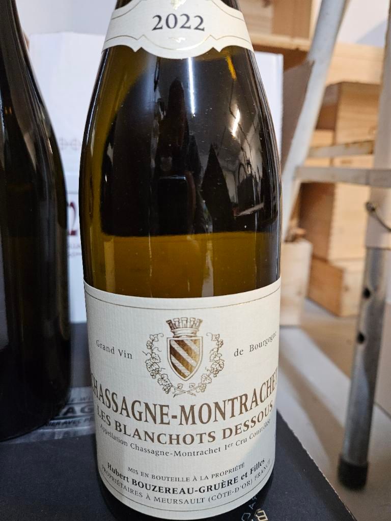 2022 Hubert Bouzereau-Gruère et Filles Chassagne-Montrachet Les ...