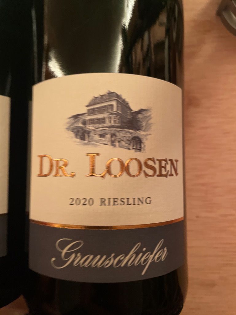 2022 Dr. Loosen Riesling Feinherb Grauschiefer, Germany, Mosel Saar Ruwer - CellarTracker