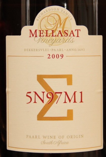 2009 Mellasat Enigma White Pinotage, South Africa, Coastal Region ...