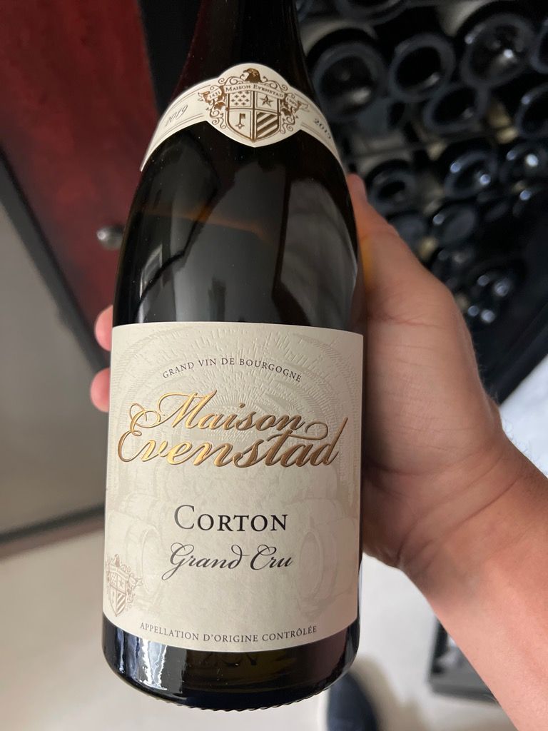 2019 Maison Evenstad Corton Blanc, France, Burgundy, Côte de Beaune ...