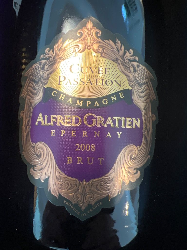 2008 Alfred Gratien Champagne Cuvée Passation, France, Champagne ...