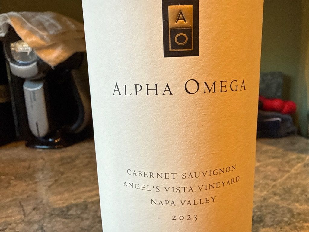 2023 Alpha Omega Cabernet Sauvignon Angels Vista, USA, California, Napa ...