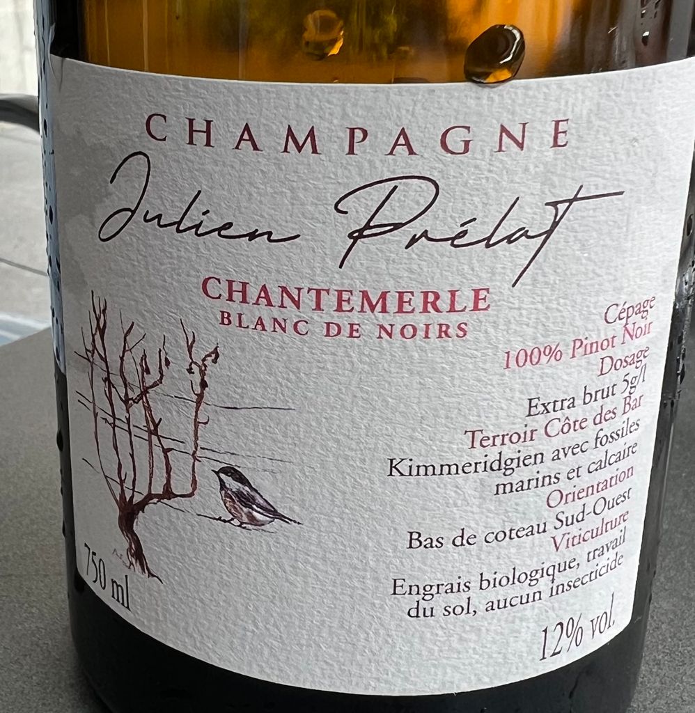 2020 Julien Prélat Champagne Chantemerle, France, Champagne - CellarTracker