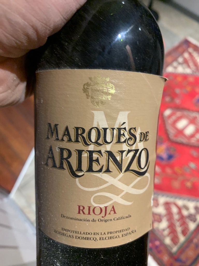 1982 Marqués de Riscal Rioja Arienzo Crianza - CellarTracker