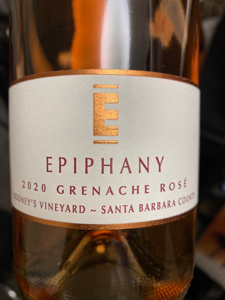 2020 Epiphany Grenache Rosé Rodney's Vineyard, USA, California, Central ...
