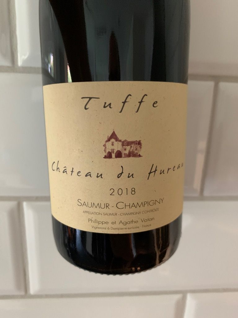 2018 Château du Hureau Saumur-Champigny Tuffe, France, Loire Valley ...
