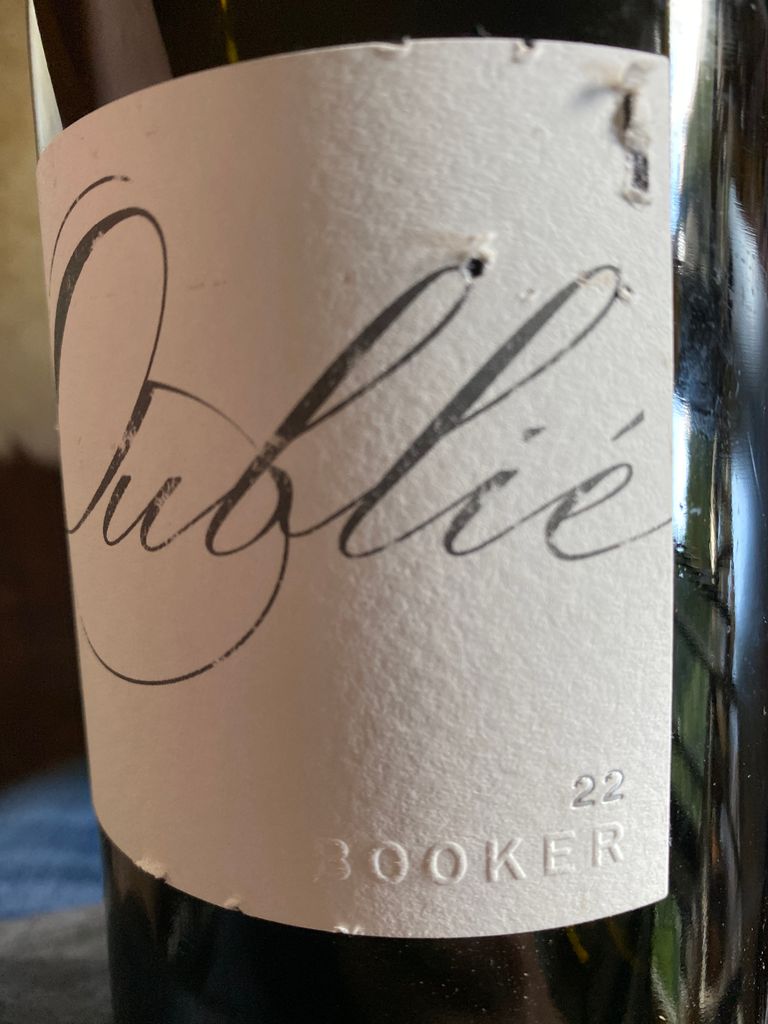 2022 Booker Vineyard Oublie, USA, California, Central Coast, Paso ...