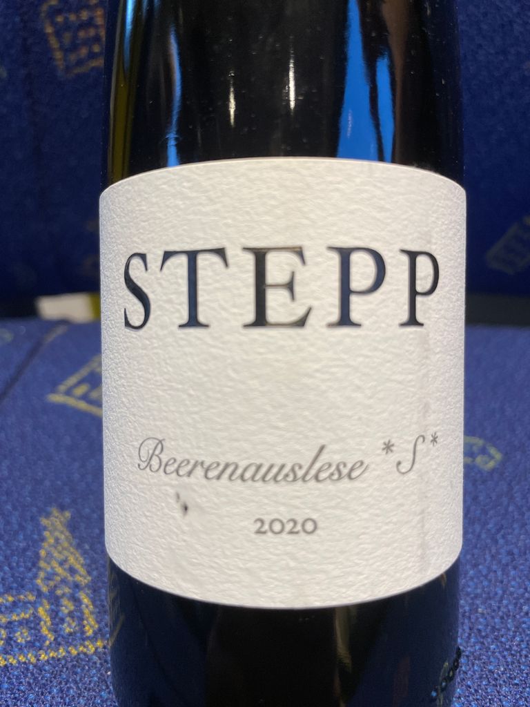 2020 Gerd Stepp Scheurebe Beerenauslese, Germany, Pfalz - CellarTracker