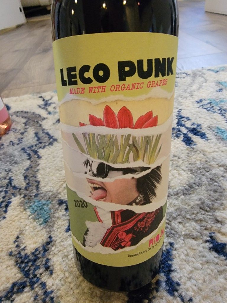 2020 Leco Punk Wines & Vineyards Rioja Organic, Spain, La Rioja, La ...