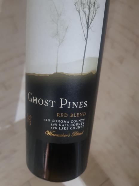 2015 Ghost Pines Merlot Winemaker's Blend, USA, California, North Coast ...