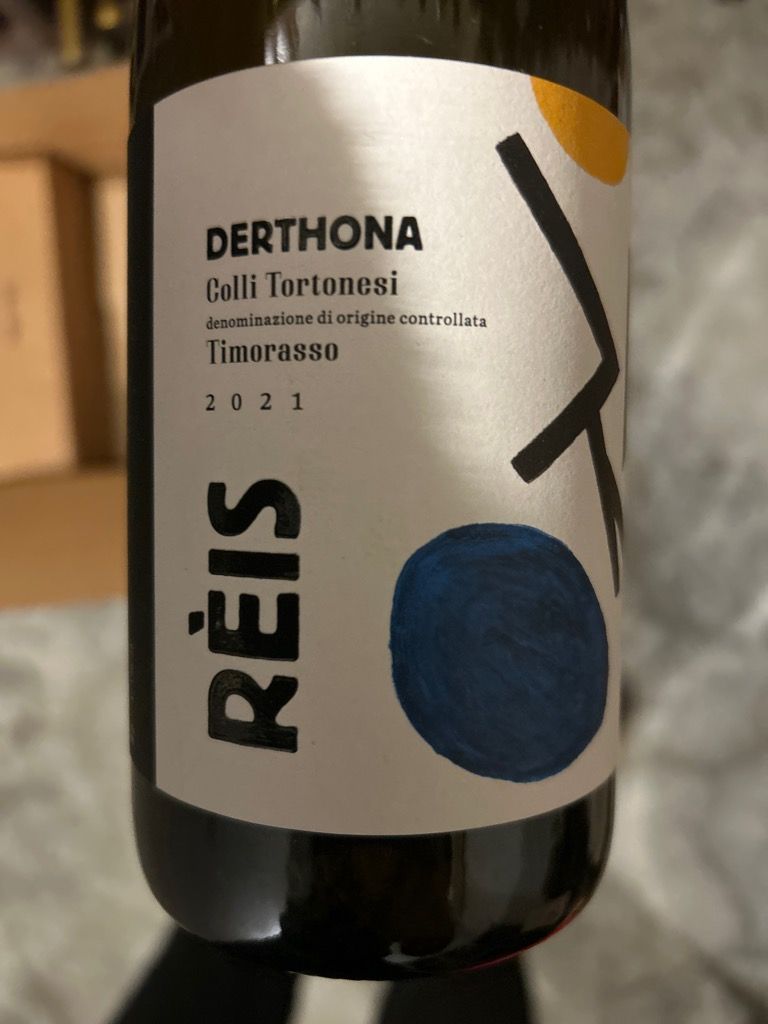 2021 Rèis Timorasso Derthona, Italy, Piedmont, Colli Tortonesi ...