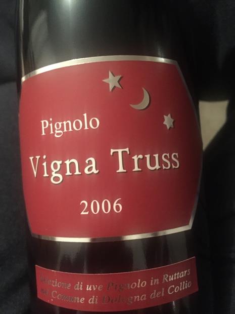 2006 Jermann Pignolo Vigna Truss Venezia Giulia IGT, Italy, Friuli ...