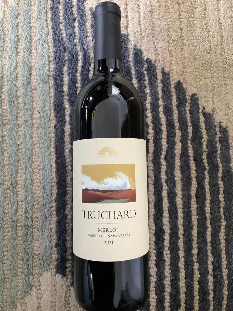 2021 Truchard Merlot, USA, California, Napa / Sonoma, Carneros ...