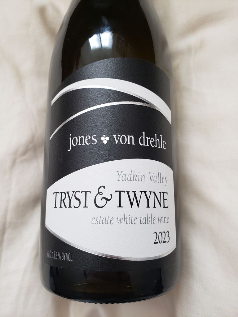 2023 Jones von Drehle Tryst & Twyne, USA, North Carolina, Yadkin Valley ...