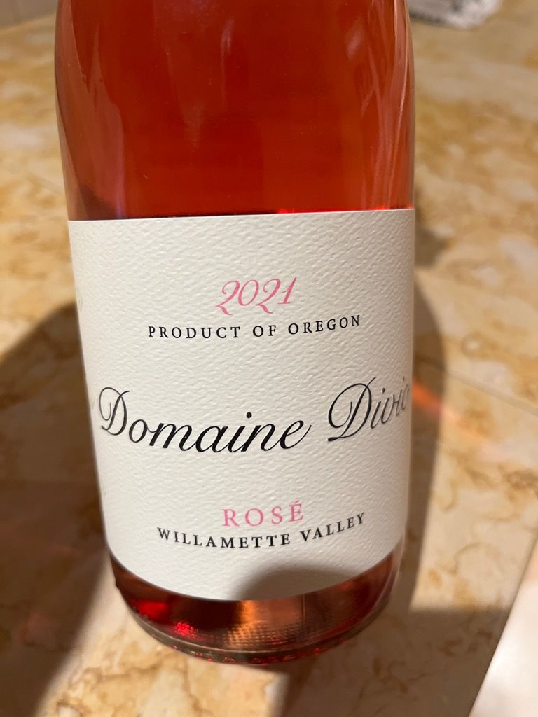2021 Domaine Divio Rosé, USA, Oregon, Willamette Valley - CellarTracker