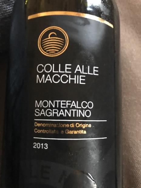 2013 Tabarrini Montefalco Sagrantino Colle alle Macchie, Italy, Umbria ...
