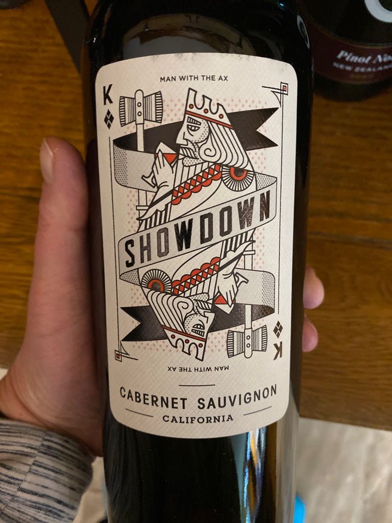 2019 Showdown Cabernet Sauvignon Man with the Ax, USA, California ...