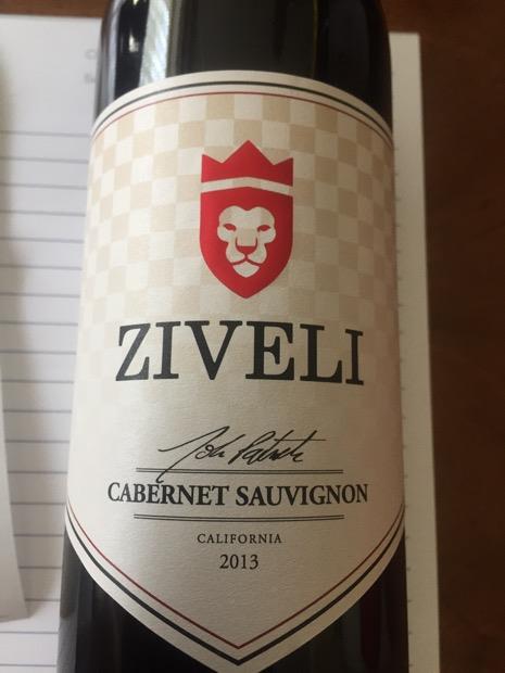 2013 Ziveli Cabernet Sauvignon, USA, California, Central Valley, Fresno ...