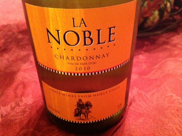 2010 La Noble Chardonnay, France, Languedoc Roussillon, Vin de Pays d ...