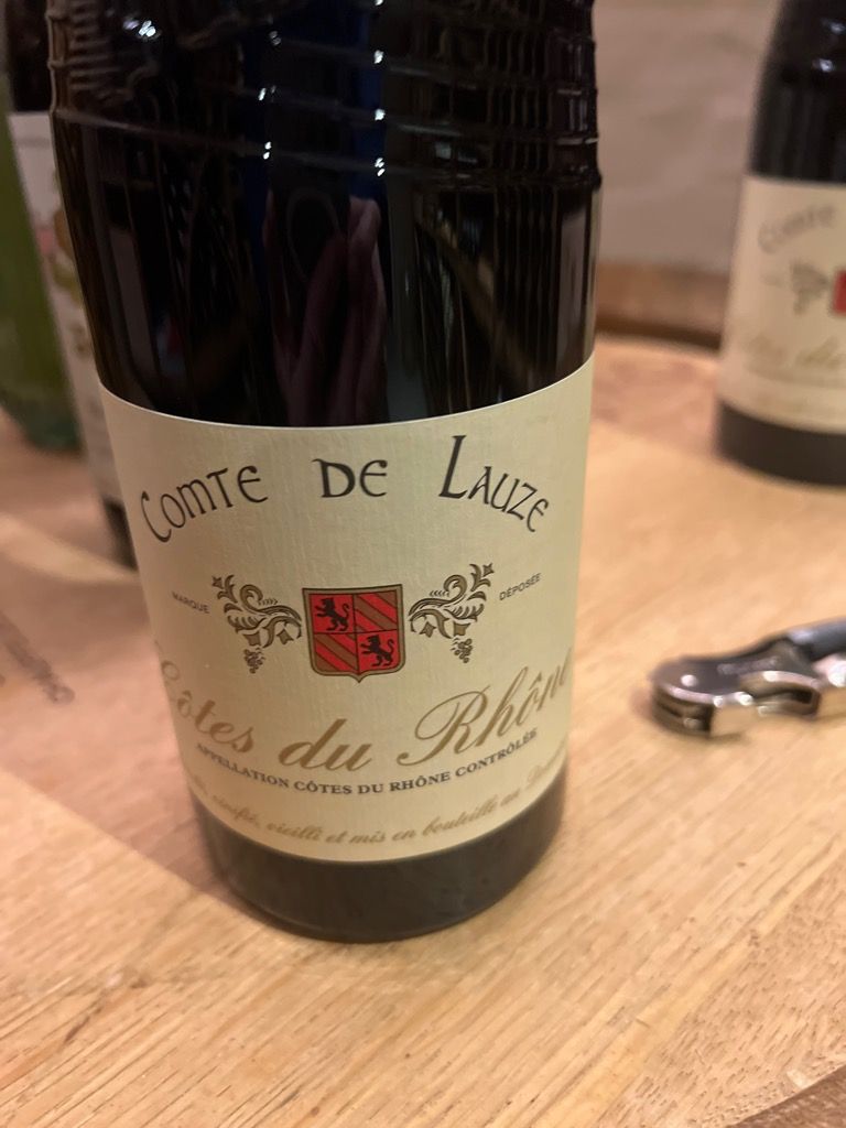 2021 Domaine Comte de Lauze Côtes du Rhône, France, Rhône, Southern ...