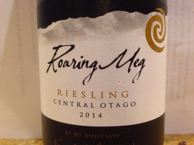 2015 Mt. Difficulty Riesling Roaring Meg, New Zealand, South Island ...