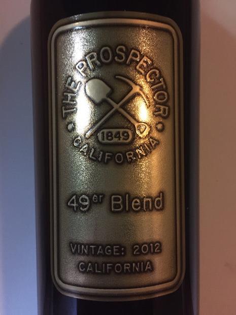 2012 The Prospector 49er Blend, USA, California - CellarTracker