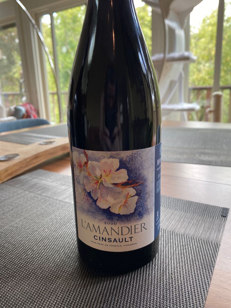 2020 Domaine de l'Amandier Cinsault, France, Rhône, Vin de France ...