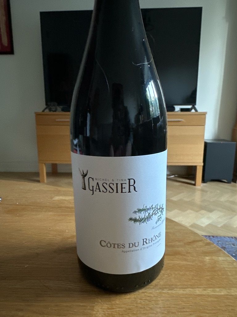 2022 Michel Gassier Côtes du Rhône, France, Rhône, Southern Rhône ...