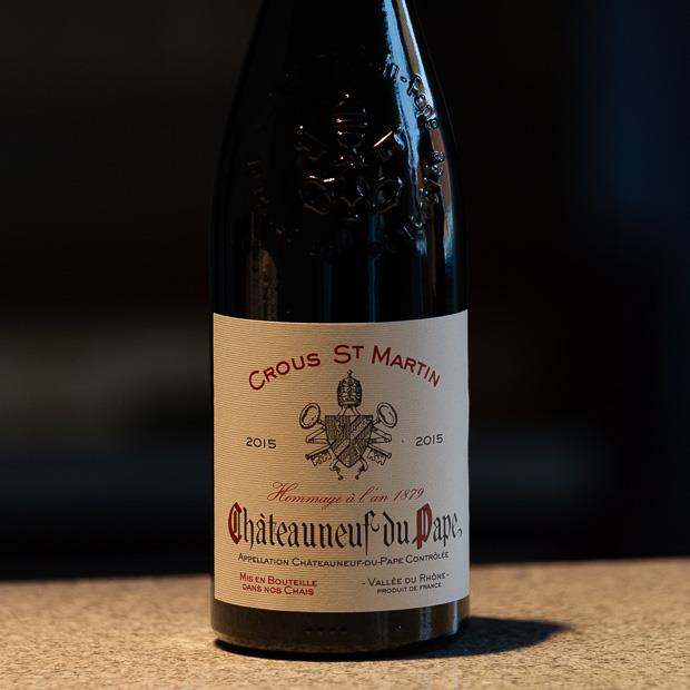 2015 Crous St. Martin Châteauneuf-du-Pape Hommage a L'an 1879, France ...