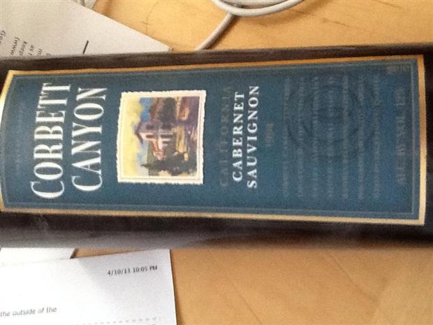 1994 Corbett Canyon Cabernet Sauvignon Coastal Classic, USA, California ...
