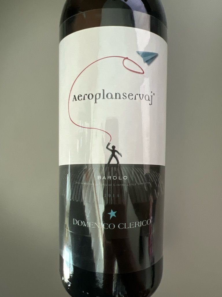 2014 Domenico Clerico Barolo Aeroplan Servaj Serralunga, Italy ...