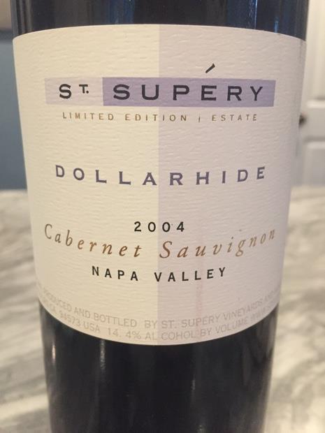 2004 St. Supéry Cabernet Sauvignon Dollarhide Estate, USA, California ...