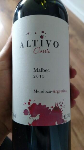 2015 Altivo Malbec Classic, Argentina, Mendoza, Valle de Uco ...