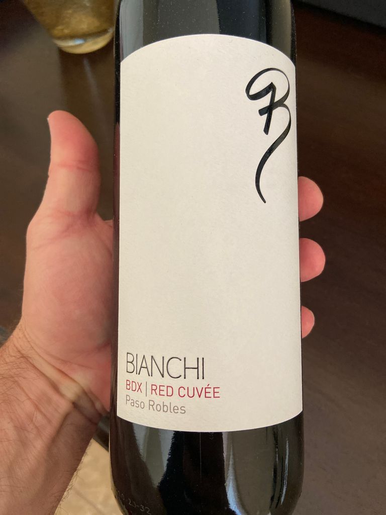 2019 Bianchi BDX Red Cuvée, USA, California, Central Coast, Paso Robles ...