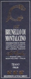 1997 Il Colle Brunello di Montalcino, Italy, Tuscany, Montalcino ...