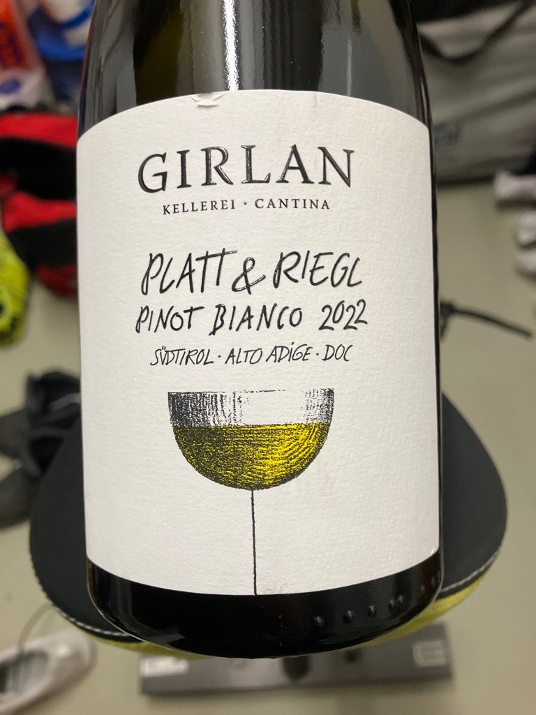 2022 Girlan Pinot Bianco Plattenriegl, Italy, Trentino-Alto Adige, Alto ...