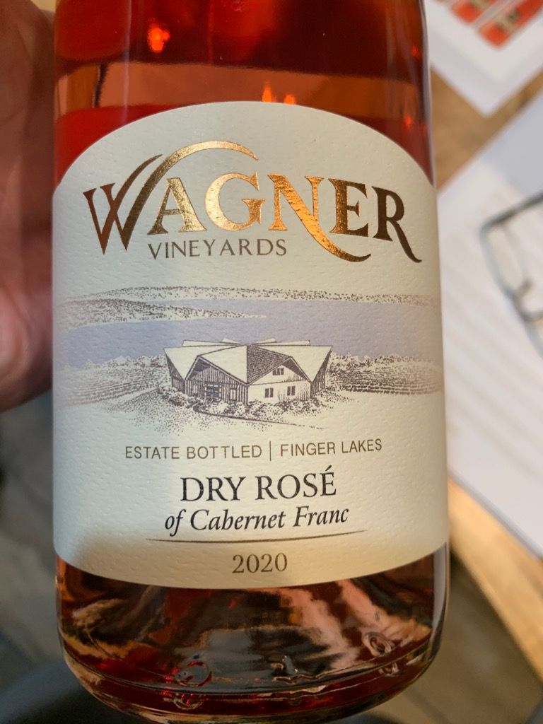 2022 Wagner Cabernet Franc Rosé Wagner Vineyards, USA, New York, Finger ...