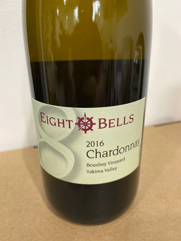 2016 Eight Bells Chardonnay Boushey Vineyard, USA, Washington, Columbia ...