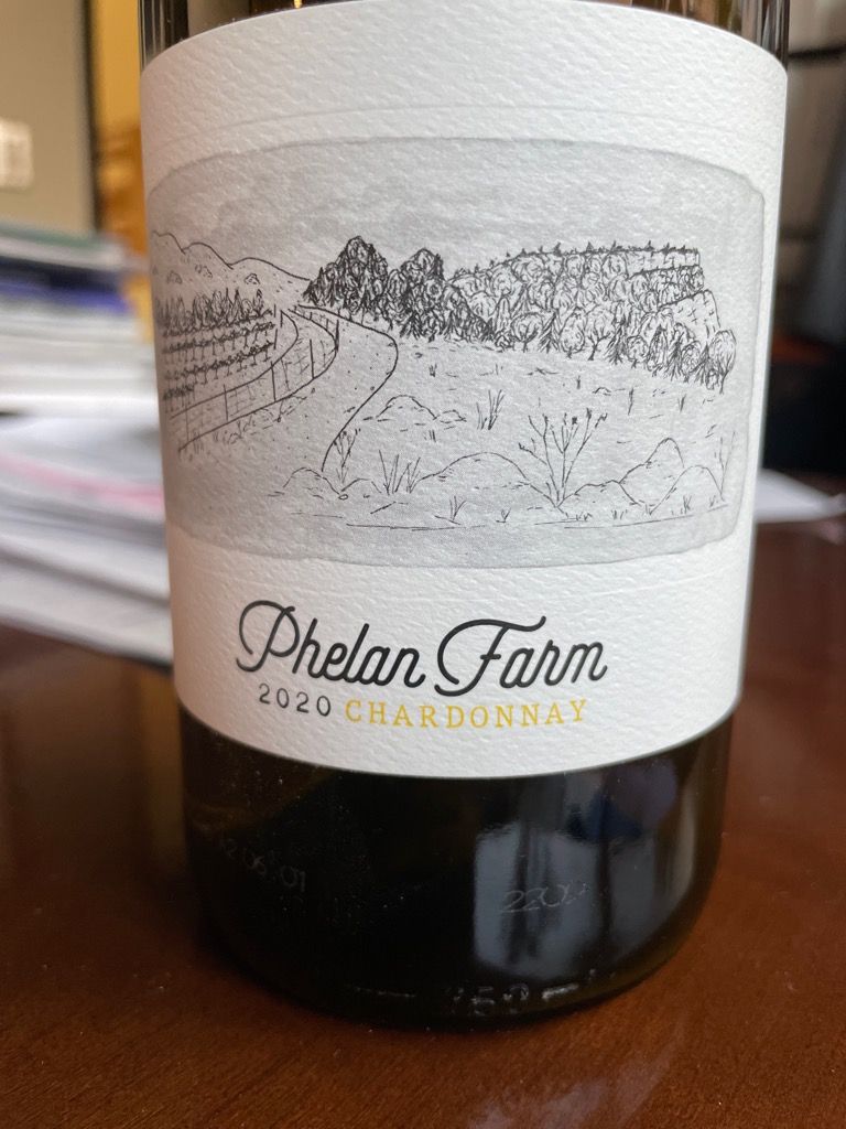 2020 Phelan Farm (Rajat Parr) Chardonnay, USA, California, Central ...