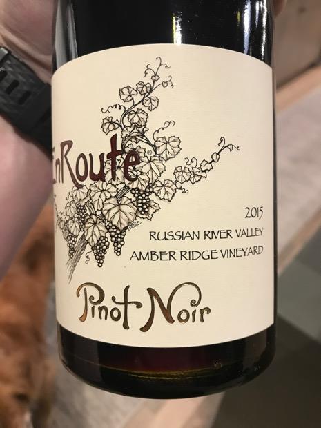 2015 EnRoute Pinot Noir Amber Ridge Vineyard, USA, California, Sonoma ...