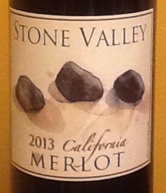 2017 Stone Valley Cellars Merlot, USA, California - CellarTracker