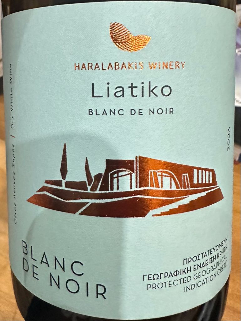 2023 Haralabakis Winery Liatiko Blanc de Noir, Greece, Crete ...