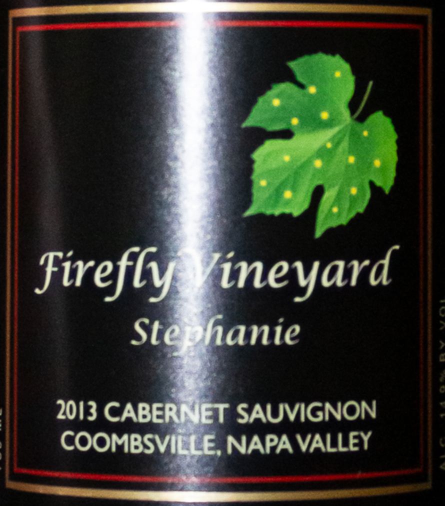 2013 Firefly Vineyard Cabernet Sauvignon Stephanie, USA, California ...