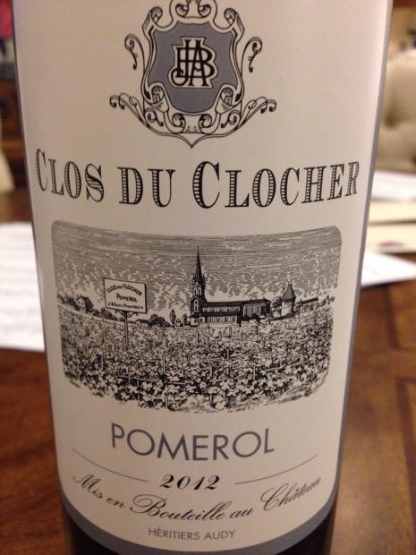 2012 Clos du Clocher, France, Bordeaux, Libournais, Pomerol - CellarTracker