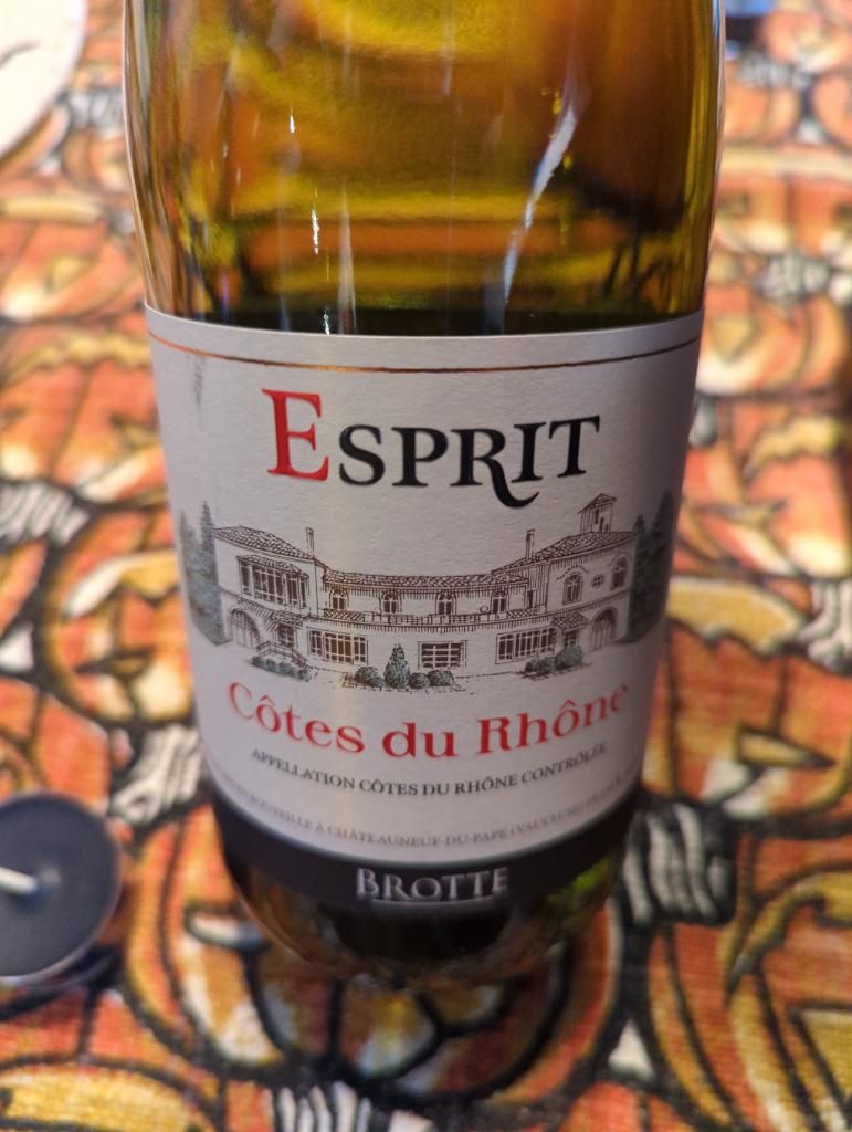 2022 Brotte Côtes du Rhône Esprit Barville Blanc, France, Rhône ...