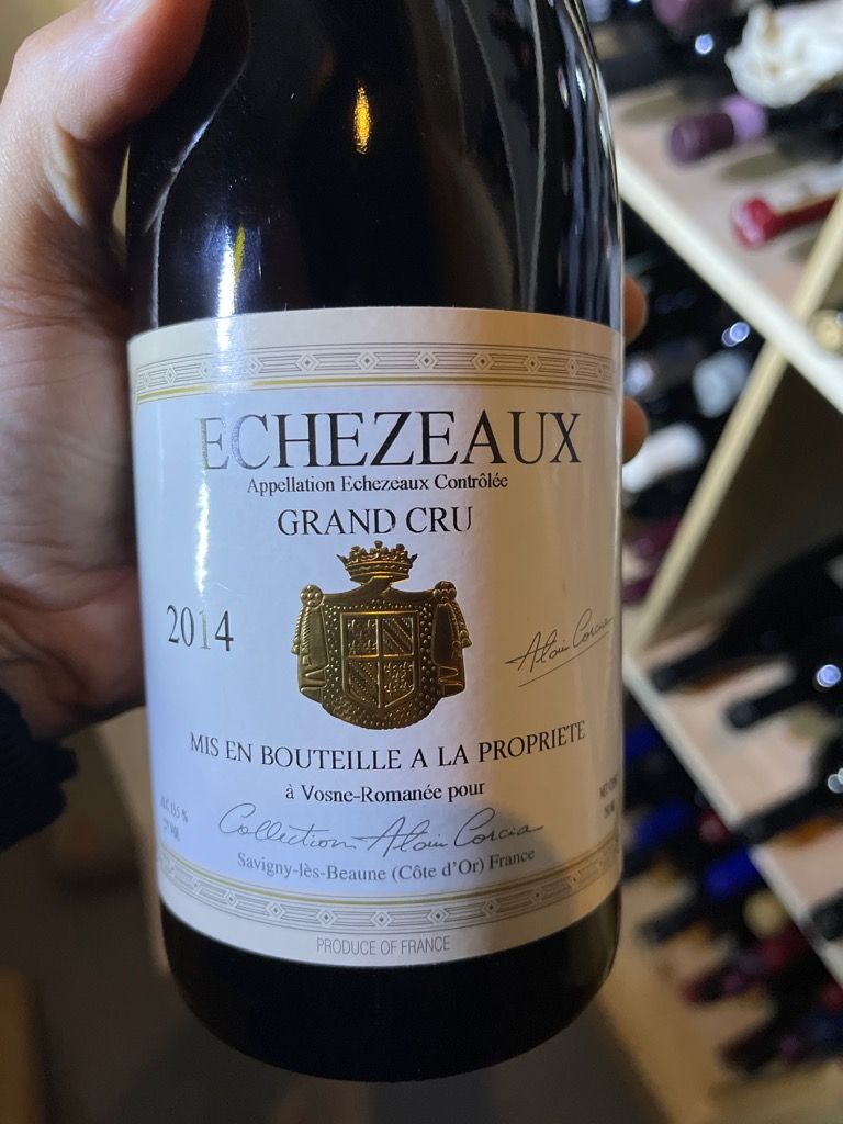 2014 Alain Corcia Echezeaux Grand Cru, France, Burgundy, Côte de Nuits ...