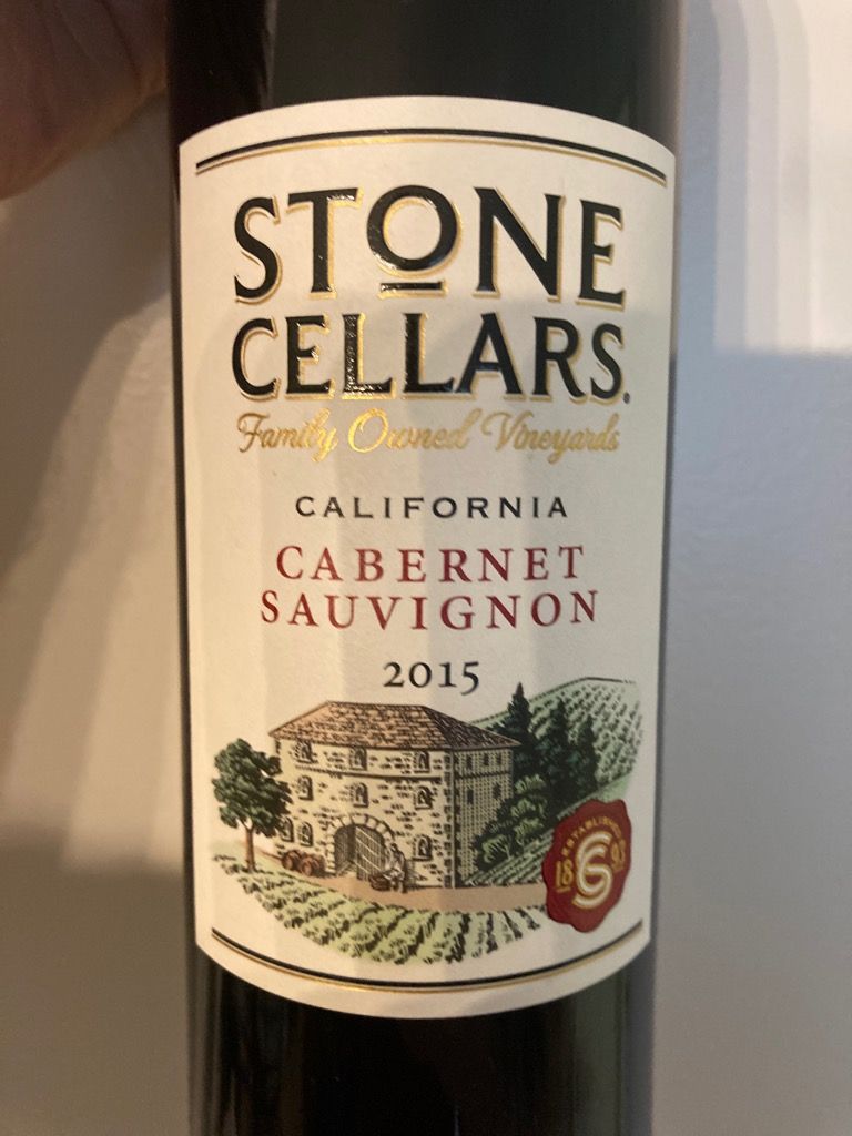 2015 Stone Cellars Cabernet Sauvignon, USA, California - CellarTracker